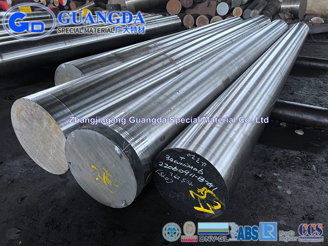 34CrNiMo6 1.6582 Forged Steel Round Bar Steel Max 10000mm Length