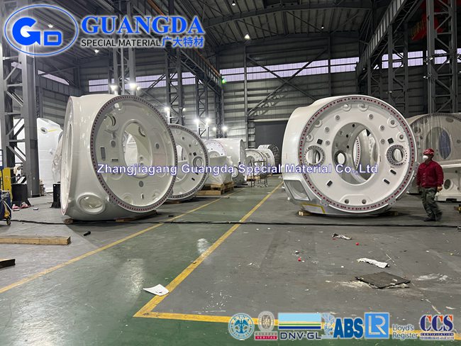 Wind Power Hub QT400-18AL EN-GJS-400-18-LT Large Wind Turbine Hub Casting 2MW-12MW