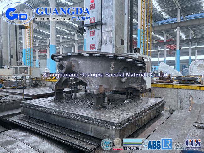 Wind Turbine Castings Main Carrier Casted Components Spheroidal cast ...