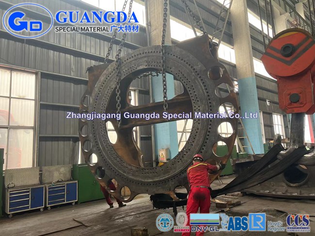 Wind Turbine Castings Main Carrier Casted Components Spheroidal cast ...