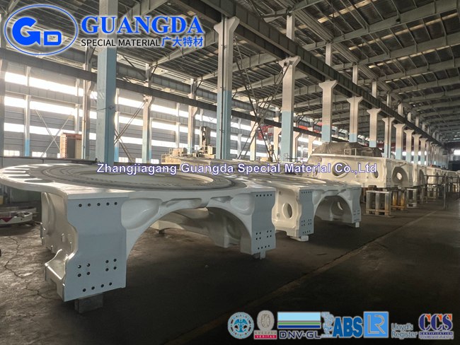 Wind Turbine Castings Main Carrier Casted Components Spheroidal cast ...