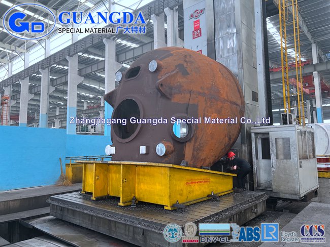 Wind Turbine Nacelle Elbow 2-12MW QT400-18AL Wind Turbine Castings EN-GJS-400-18