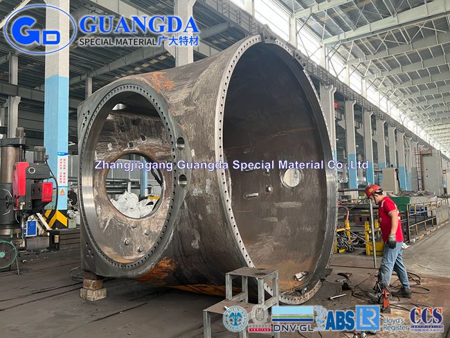 Wind Turbine Nacelle Elbow 2-12MW QT400-18AL Wind Turbine Castings EN ...