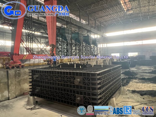 Wind Turbine Nacelle Elbow 2-12MW QT400-18AL Wind Turbine Castings EN-GJS-400-18