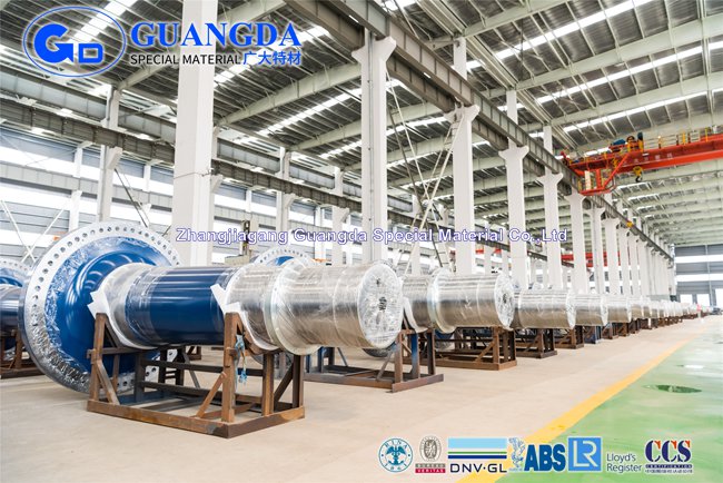 18CrNiMo7-6 Large Shaft Open Die Forgings Hot Forging Press Shaft For ...