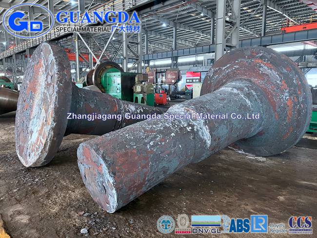 30CrNiMo8 34CrNiMo6 Wind Turbine Main Shaft Heavy Duty Equipment Of ...