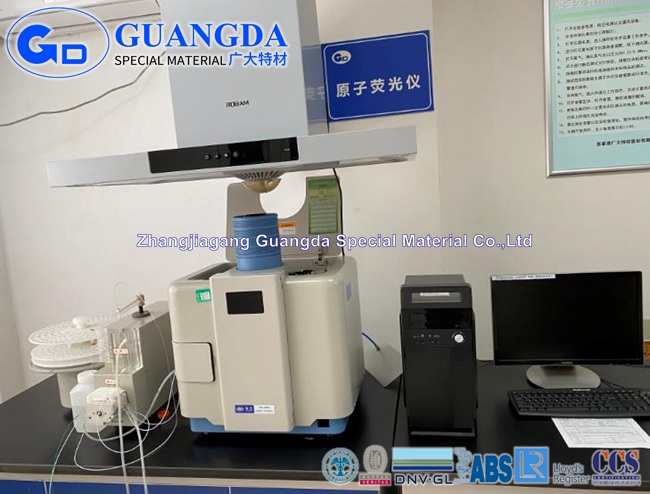 China Zhangjiagang Guangda Special Material Co., Ltd. quality control