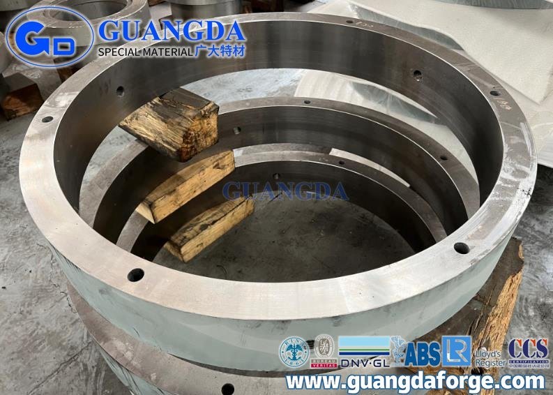 Rolled Flanges Rolled Rings Types & Connections Flange forging ...
