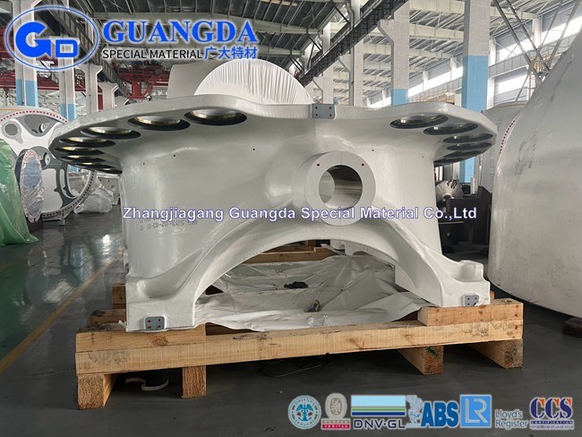 Wind Power Casting Part Main carrier Steel Large Iron Castings EN-GJS ...