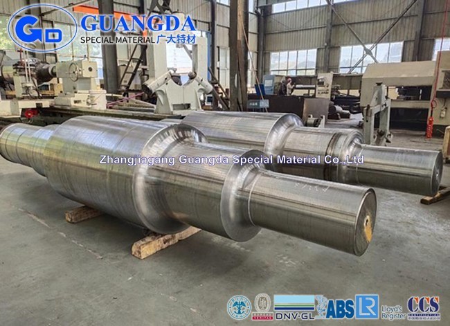 18CrNiMo7-6 Large Shaft Open Die Forgings Hot Forging Press Shaft For ...