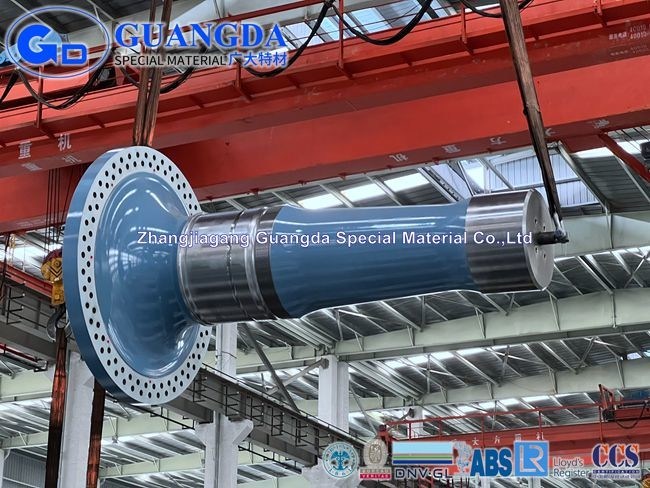 30CrNiMo8 34CrNiMo6 Wind Turbine Main Shaft Heavy Duty Equipment Of ...