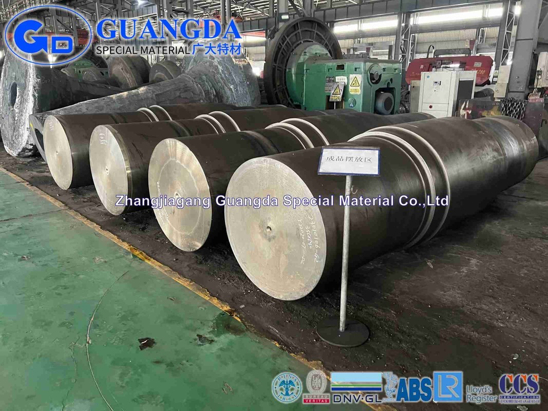 Crusher Heavy Steel Forgings Shaft Blank 35CrMo4 Alloy Steel Bar For ...