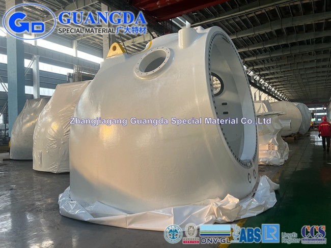 China Iron Casting Nacelle Head Carrier Spherical Graphite Cast Iron ...